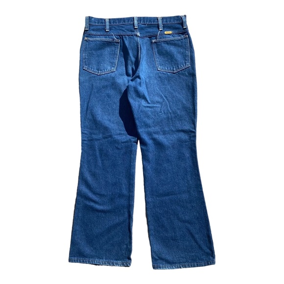 Rustler | Jeans | 97s Rustler True Vintage Bell Bottom Flare Denim Blue ...